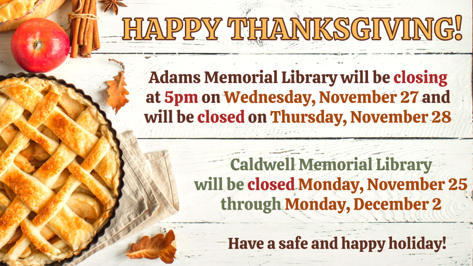 Adams Memorial Library – 1112 Ligonier Street, Latrobe PA 15650 * 724 ...