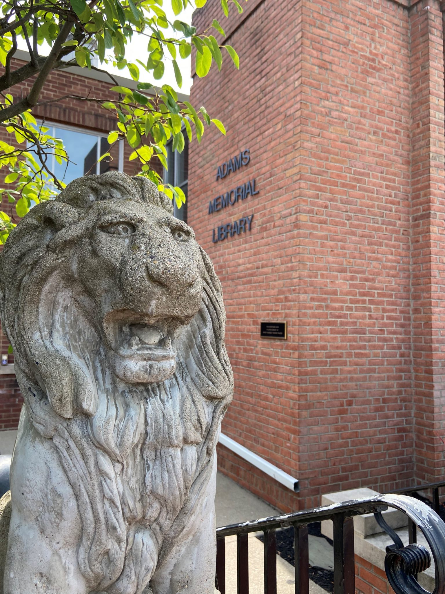 Contact Us – Adams Memorial Library